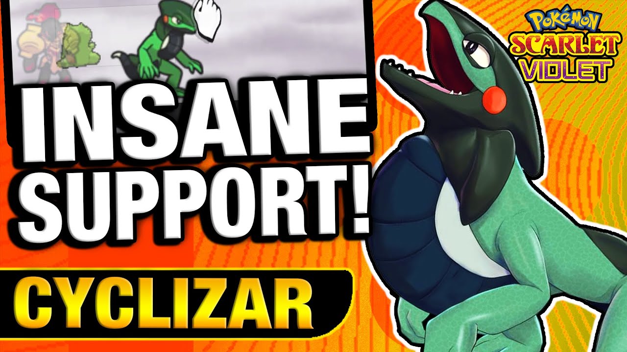 Shed tail is SO BROKEN!! Cyclizar Moveset Guide! - Pokémon Scarlet ...