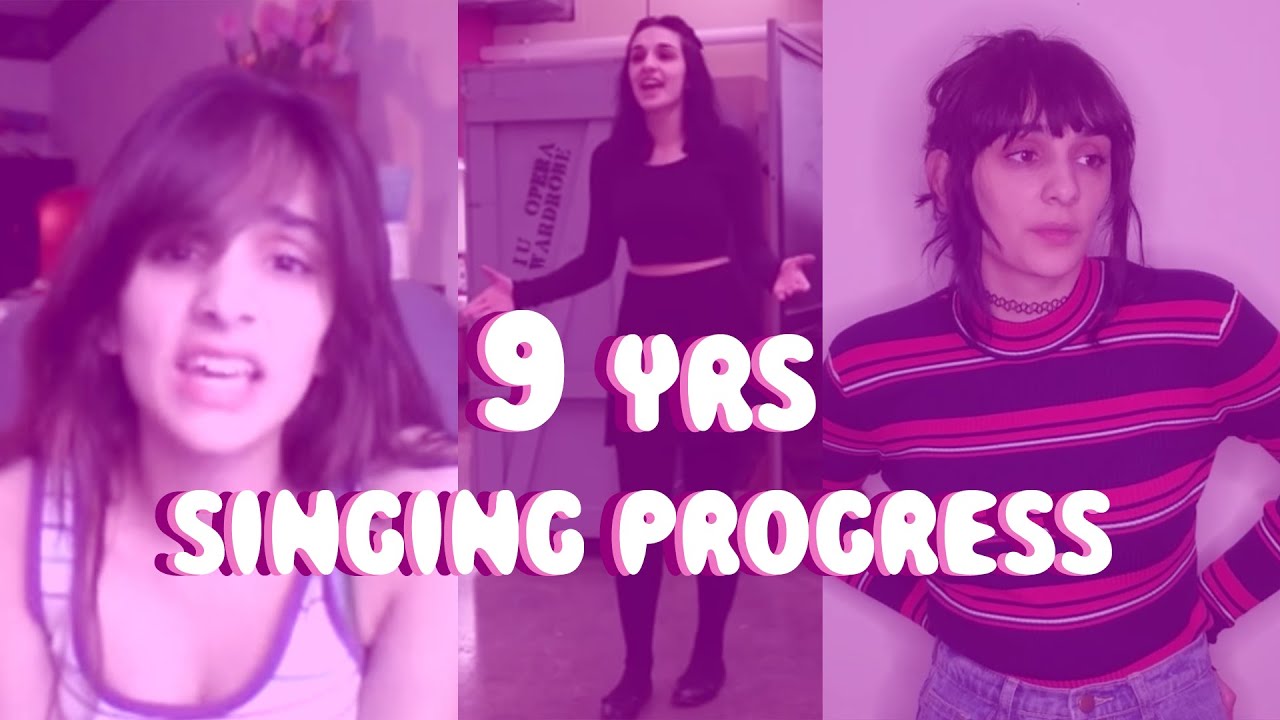Singing Progress Over 9 Years | Age 14 to 22 - YouTube