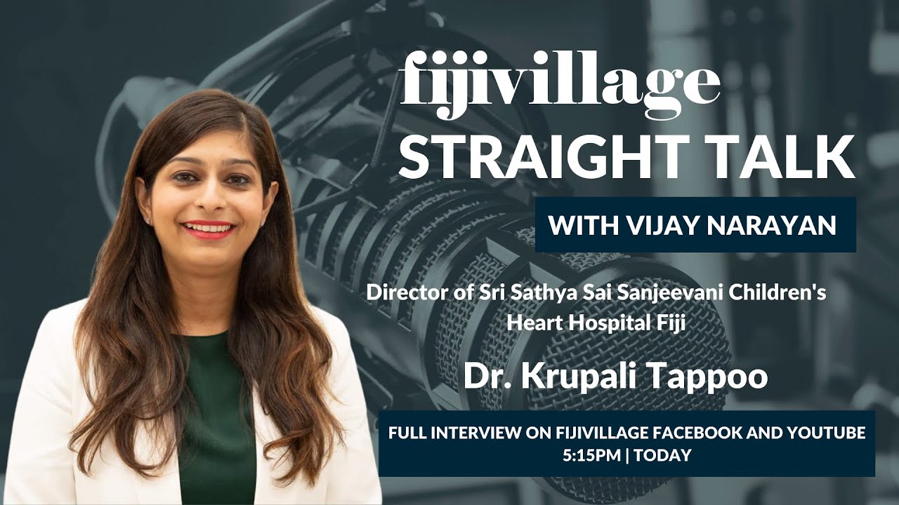 Dr.Krupali Tappoo on fijivillage Straight Talk with Vijay Narayan | 06 ...
