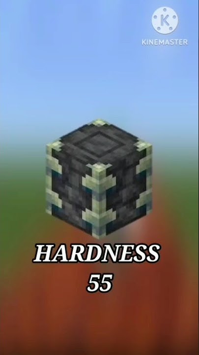 Minecraft blocks hardness - YouTube