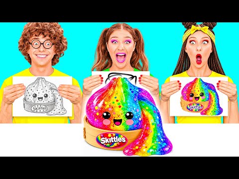 Wer Zieht Es Besser Nehmen Sie Den Preis | Verrückte Zeichen Challenge von BaRaDa Challenge