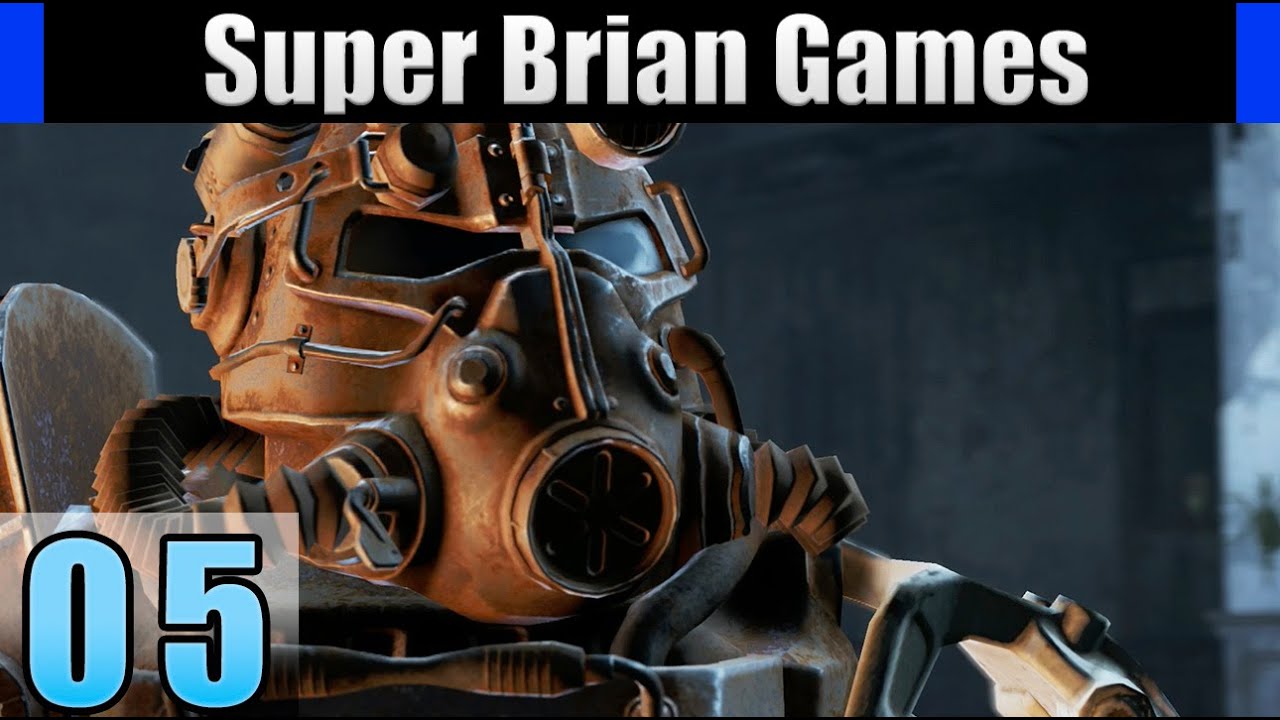 Fallout 4 Gameplay PS4 - Part 5 | Power Armor + Mini-Gun - YouTube