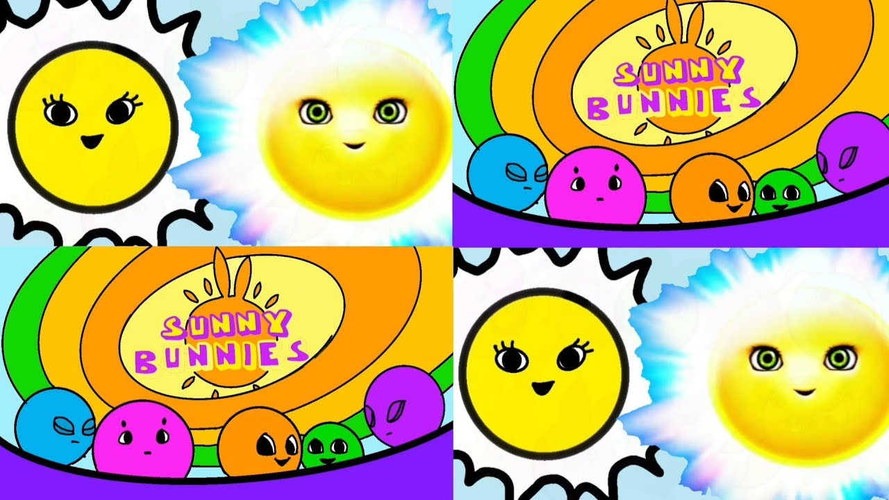 Sunny Bunnies Intro Drawing and Normal Compilation Special Effects 2022 ...