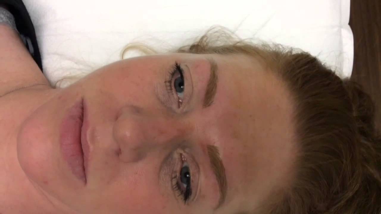 Phibrows 3D Microblading Eyebrows Blonde/Red - YouTube