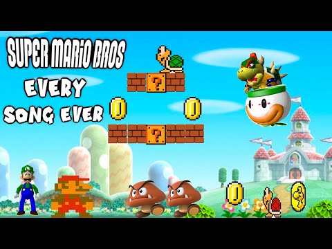 Super Mario Bros. - Every Song Ever (ViperDemon Remixes) - YouTube