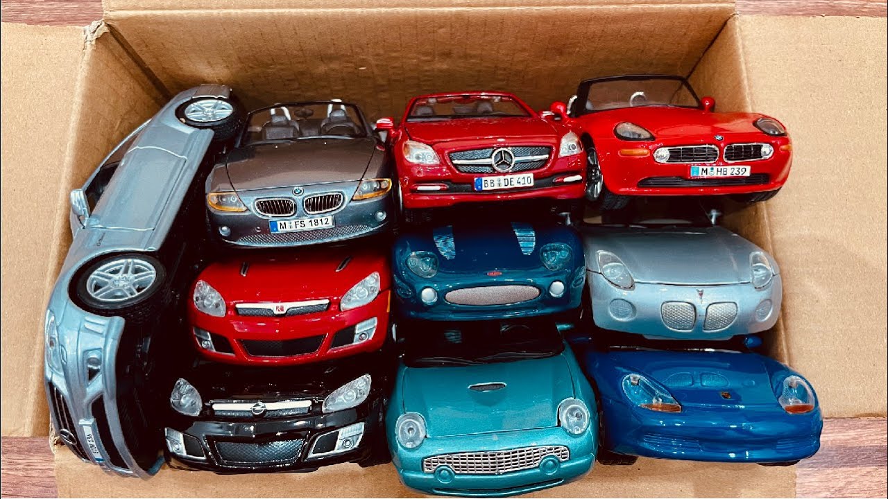 Bigger Size Toy Cars From The Box | 1:24 scale Diecast car Toys - YouTube