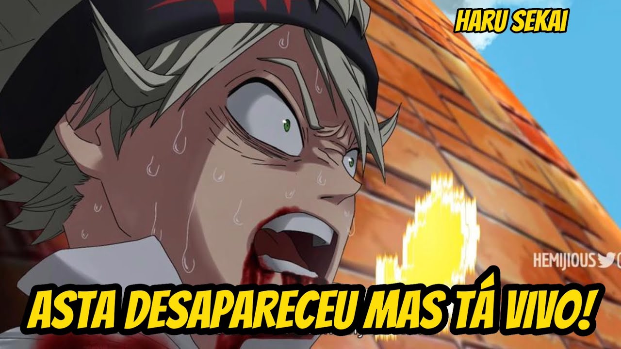 ASTA SOBREVIVEU MAS FOI PARA O SUBMUNDO!! BLACK CLOVER 335 - YouTube