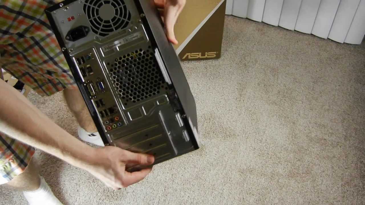 Asus Essentio Desktop Computer Unboxing - YouTube