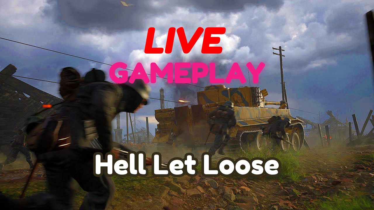 The BEST WW2 game out there-Hell Let Loose-PS5 LIVE Gameplay - YouTube