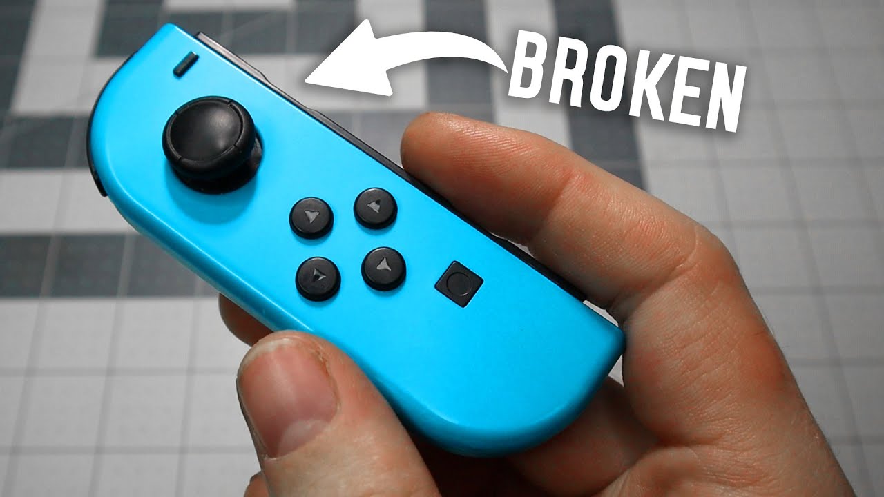 broken Nintendo Joycon stick Can i Repair it? - YouTube