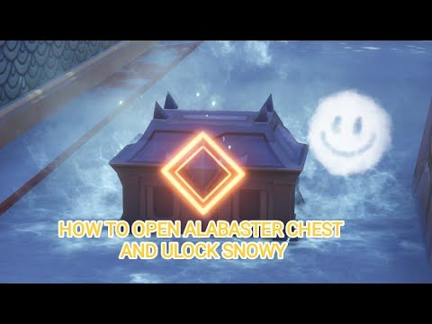 TOF How To Open Alabaster Chest | Snowy Smart Servent Shard - YouTube