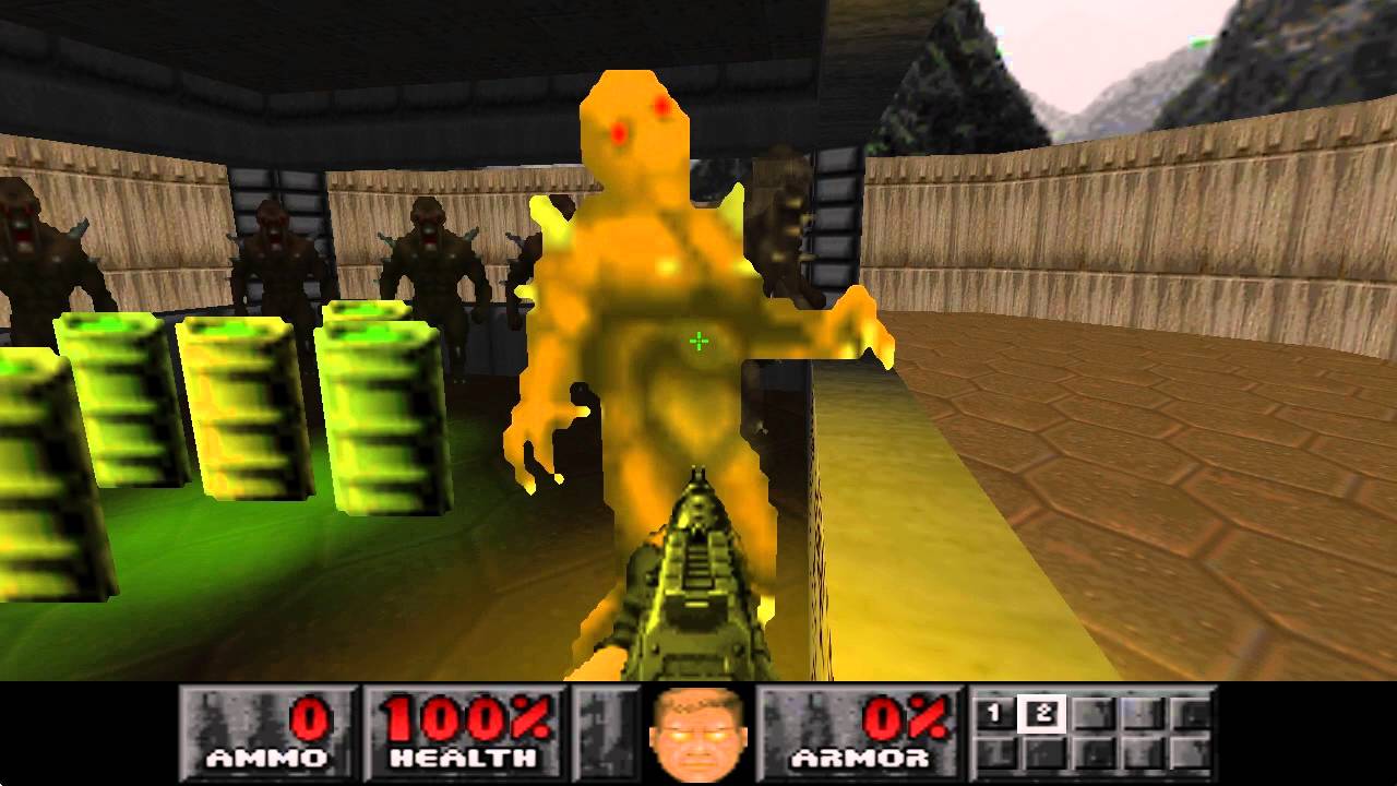 Doom PSX Beta Nightmare Imp (home made) - YouTube