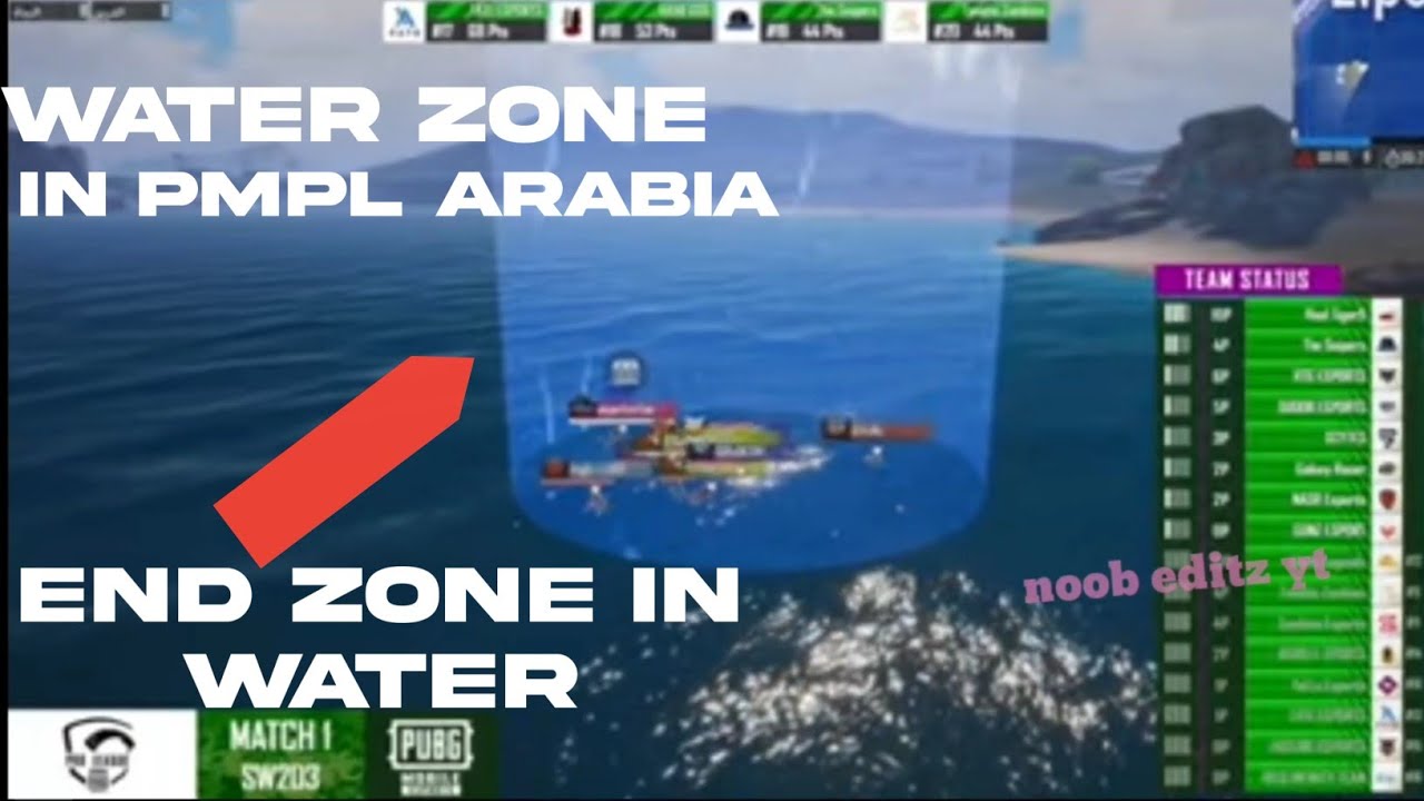 Water zone in PMPL ARABIA || END ZONE IN WATER In PMPL ARABIA || # ...