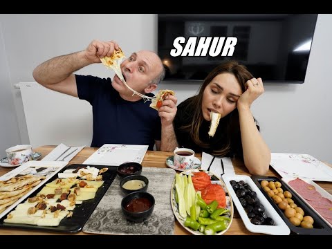 SAHUR VLOG | RUKİYE & TANER İLE SAHURA DOĞRU!