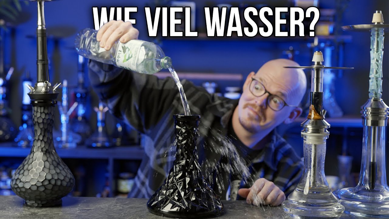 Shisha wie viel wasser? Perfekter Wasserstand bei jeder Shisha! - YouTube