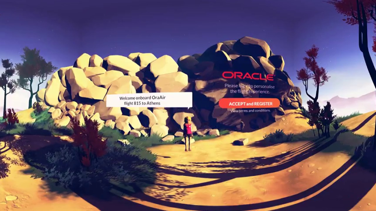 Oracle VR Travel Platform - YouTube