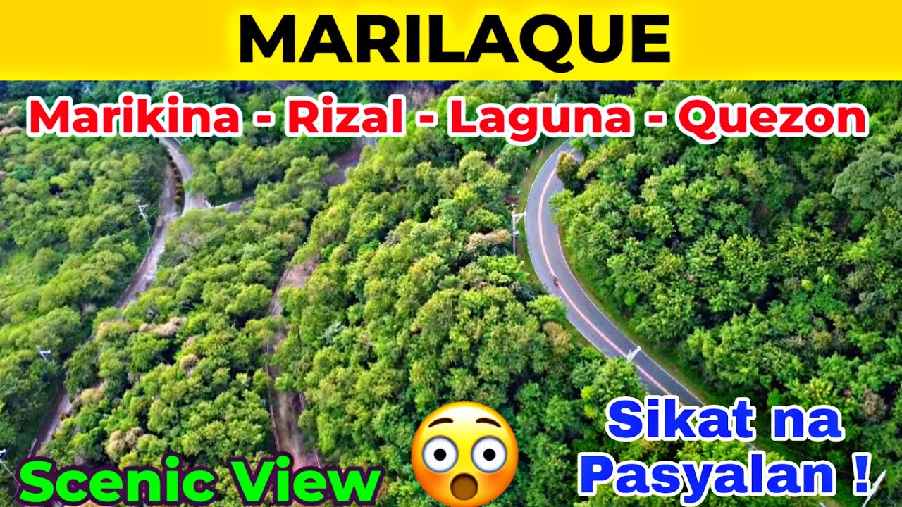 AMAZING VIEW ! MARILAQUE HIGHWAY SCENIC MOUNTAIN ! ANTIPOLO - TANAY ...