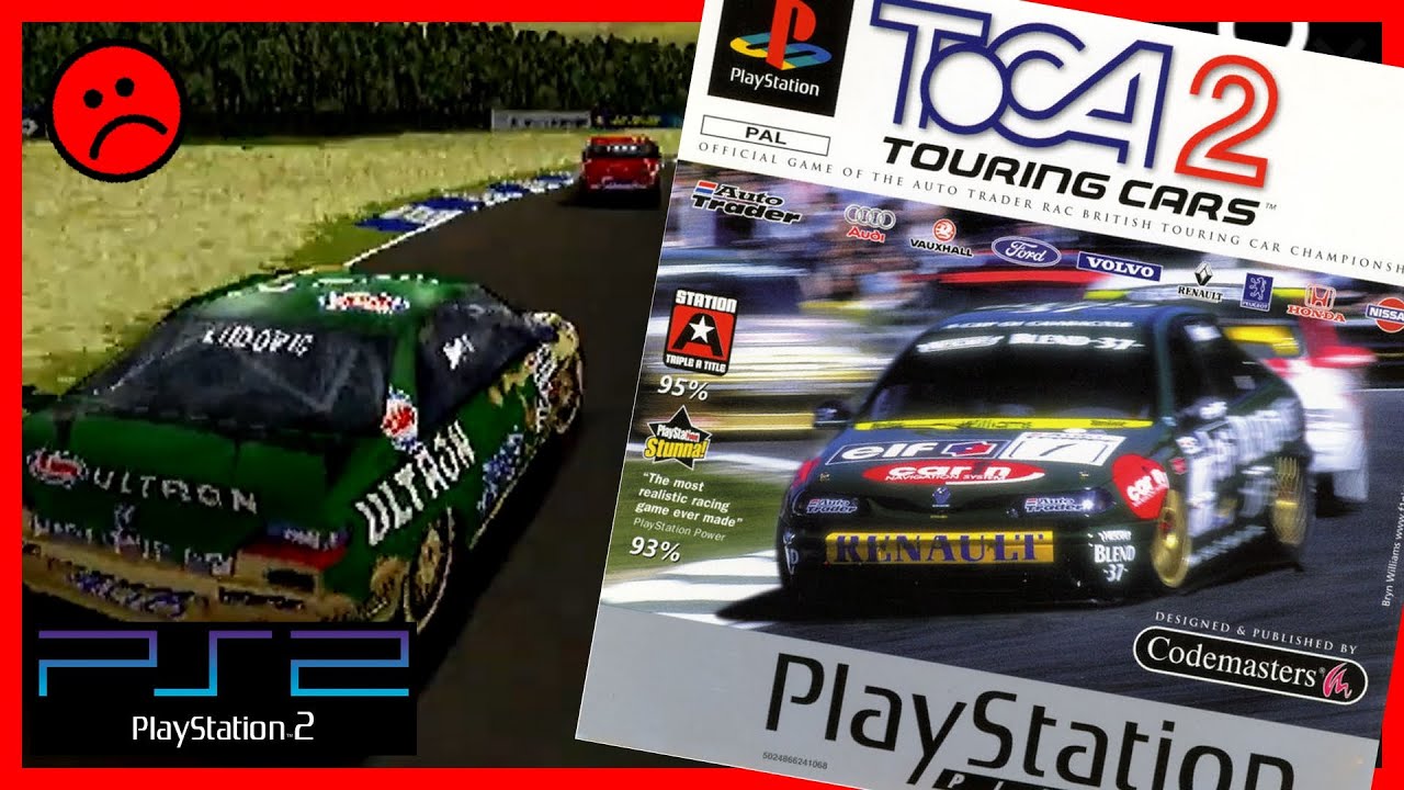 Vraiment pas facile d'accès - Toca 2 touring cars PS2 - YouTube