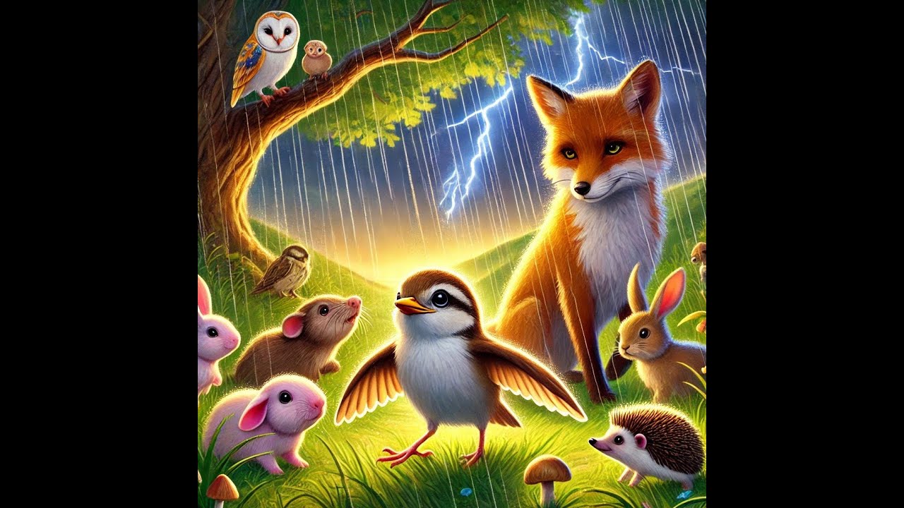"Heartwarming Tale of Bravery 🐦 | The Brave Little Sparrow Saves the ...