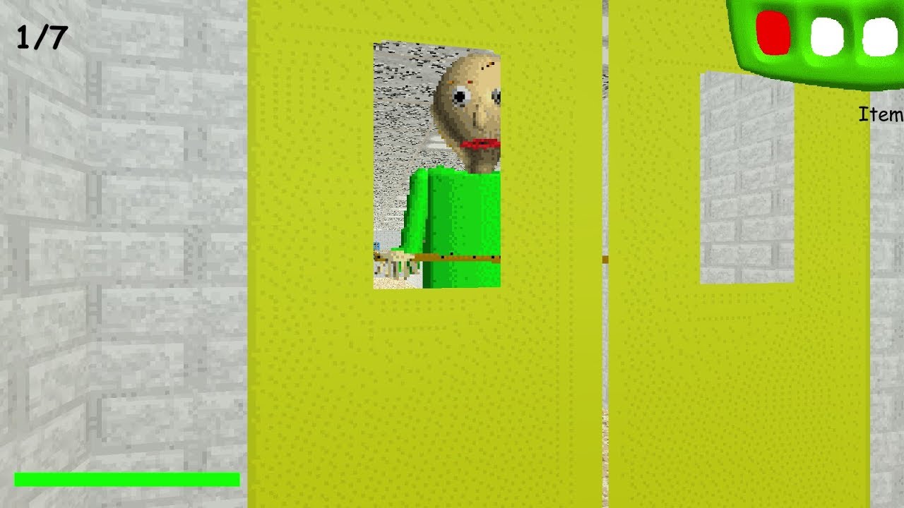 Baldi's Basics In Education and Learning: When you only get one ...