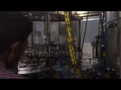 18-18-6 HOT MANGO JUICE RINSER FILLER & CAPPER WITH 120 BPM FILLING MACHINE CAPACITY FULLY AUTOMATIC