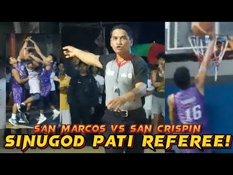 SAN MARCOS HOMECOURT VS BRGY SAN CRISPIN : SAN PABLO INTERBRGY PRIVATE LEAGUE (YPG 935)