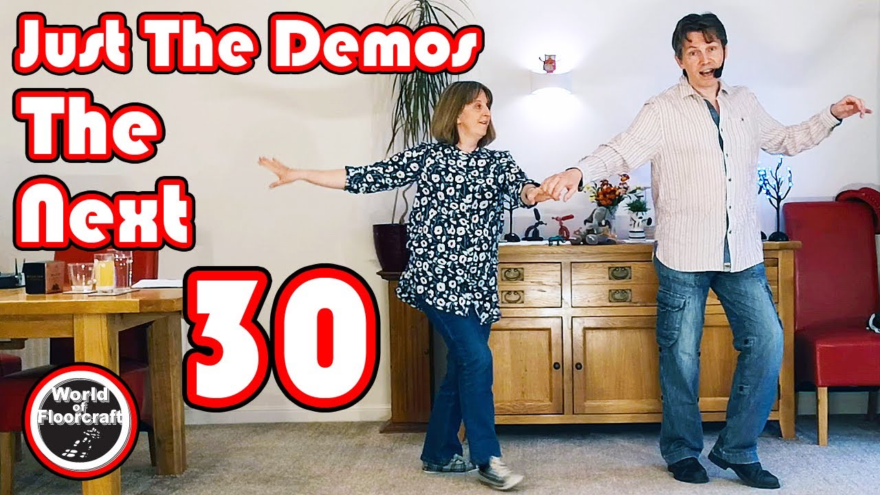 The Next 30 Modern Jive Moves - Just The Demos - YouTube
