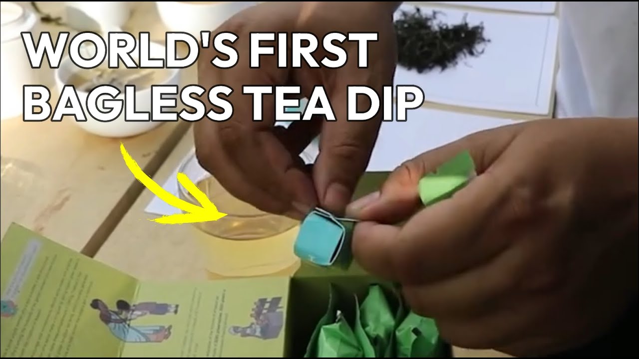 World's First Bagless Plastic free Tea Dips. Dil Se Foodie - YouTube