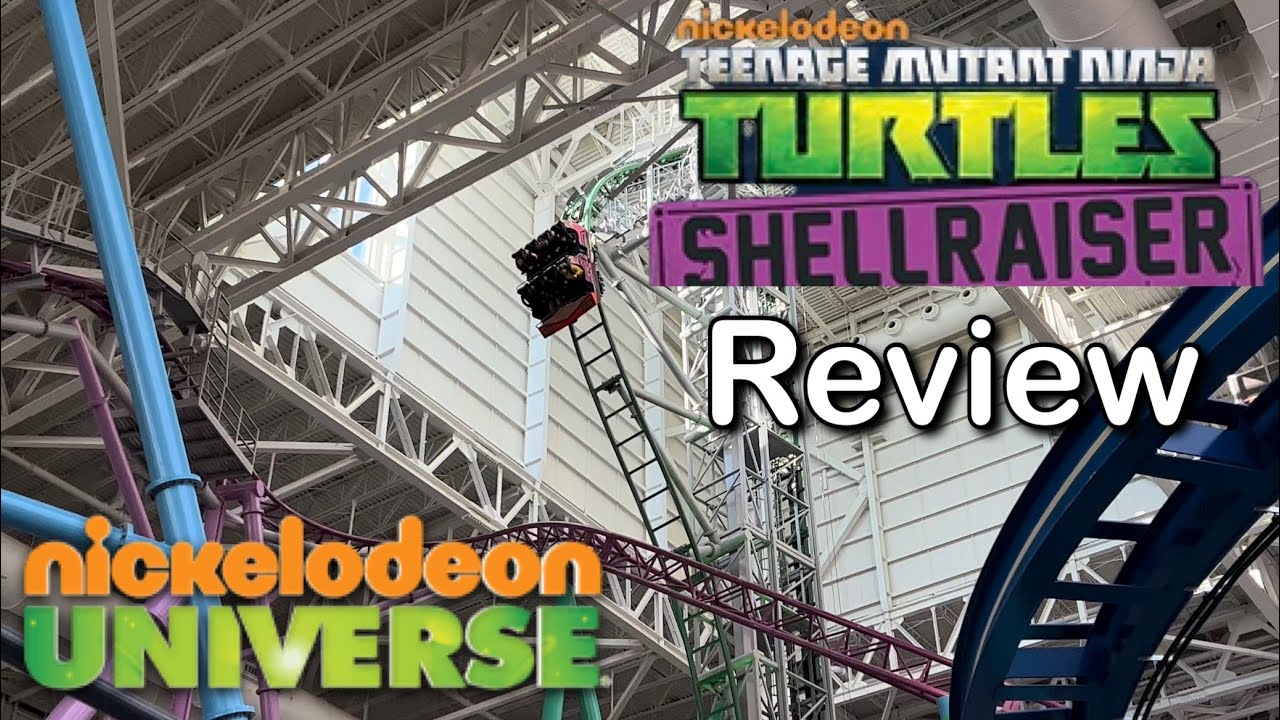 TMNT Shellraiser Full In-Depth Review | Nickelodeon Universe Gerstlauer ...