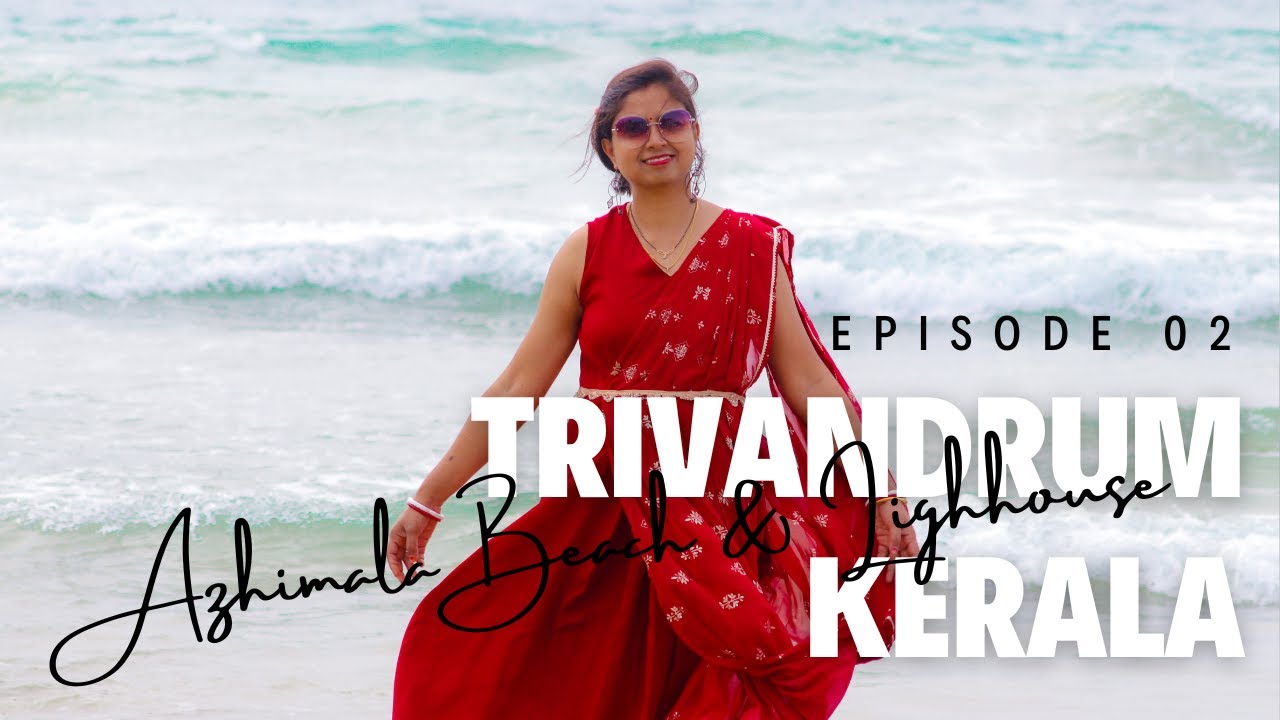 Azhimala Beach & Shiva Statue Vlog | Lighthouse of Kovalam ...
