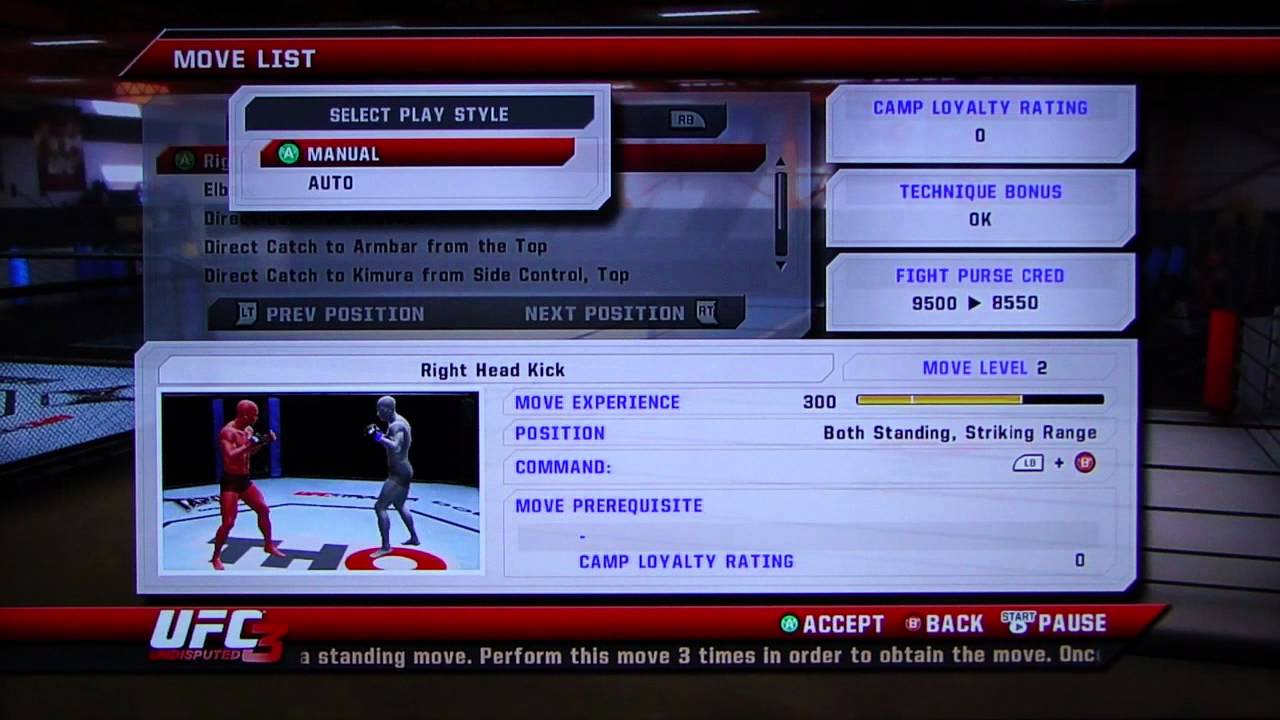 UFC Undisputed Career Mode playthrough pt16 - YouTube