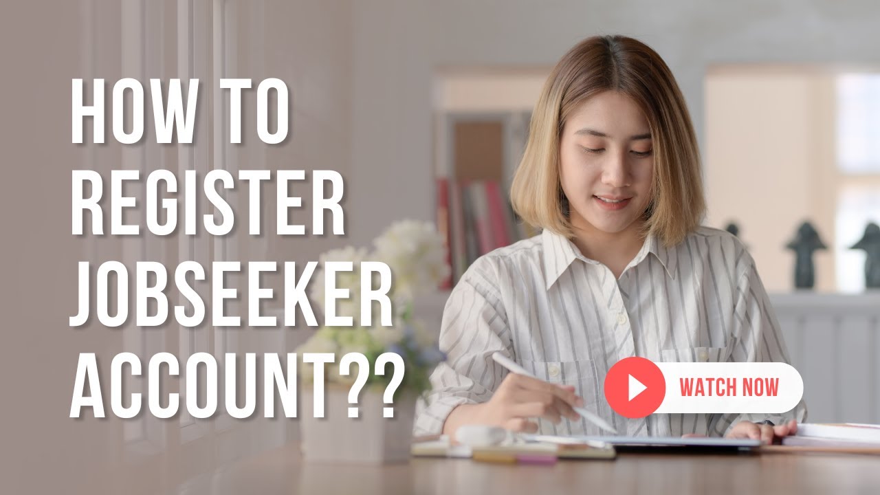 "How to Register as a Job Seeker: Step-by-Step Guide" - YouTube