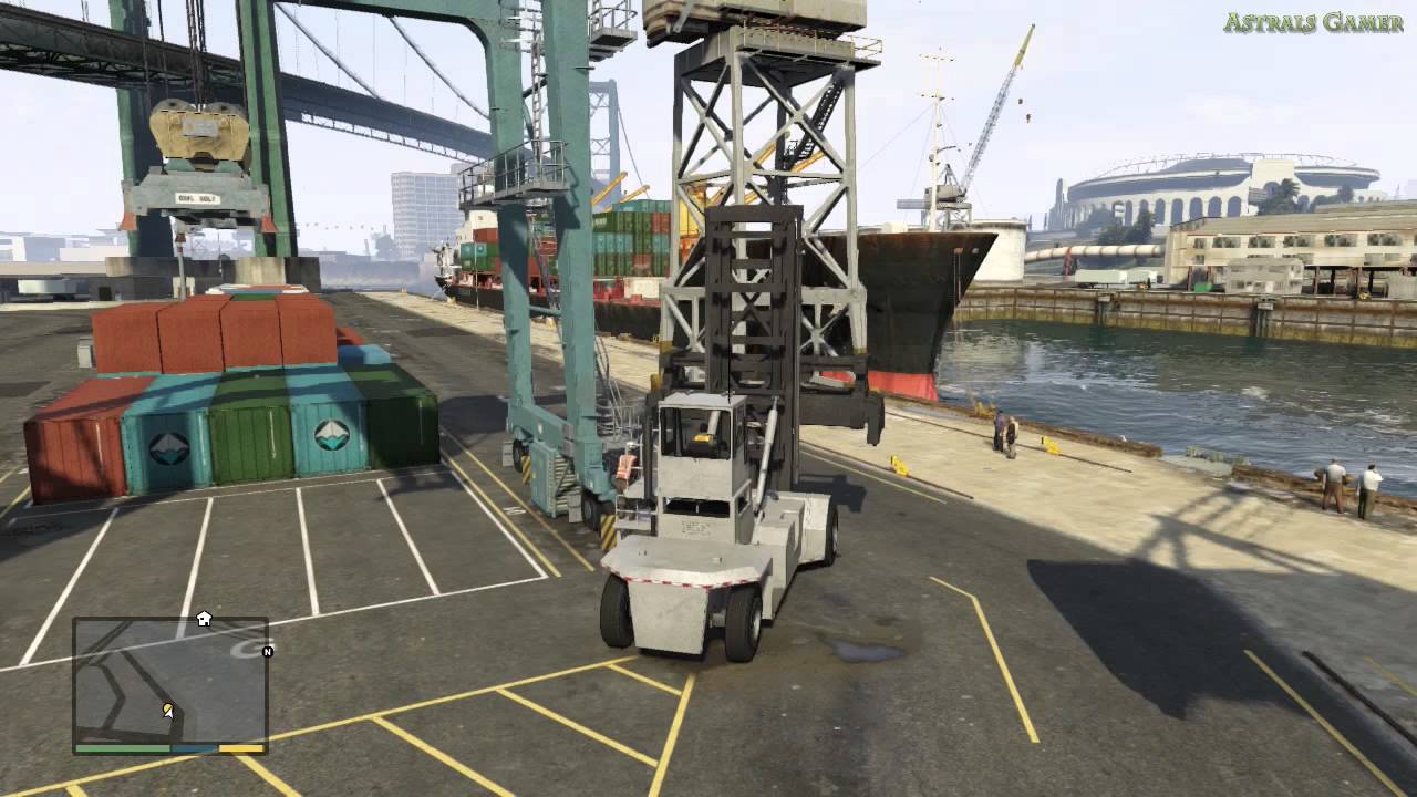 GTA V - Walkthrough #28 - Port de Los Santos : repérage - FR/HD - YouTube