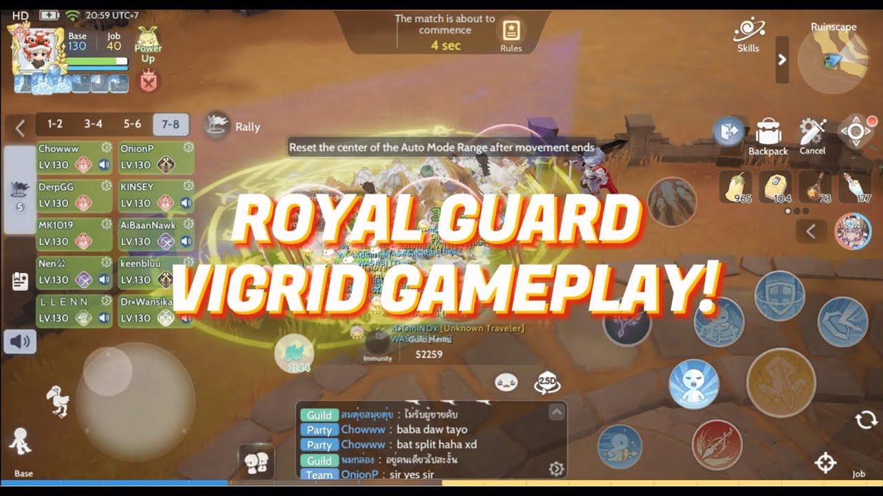 ROYAL GUARD IS BACK? (GAMEPLAY) | VIGRID AVENGE 03-05-25 - YouTube