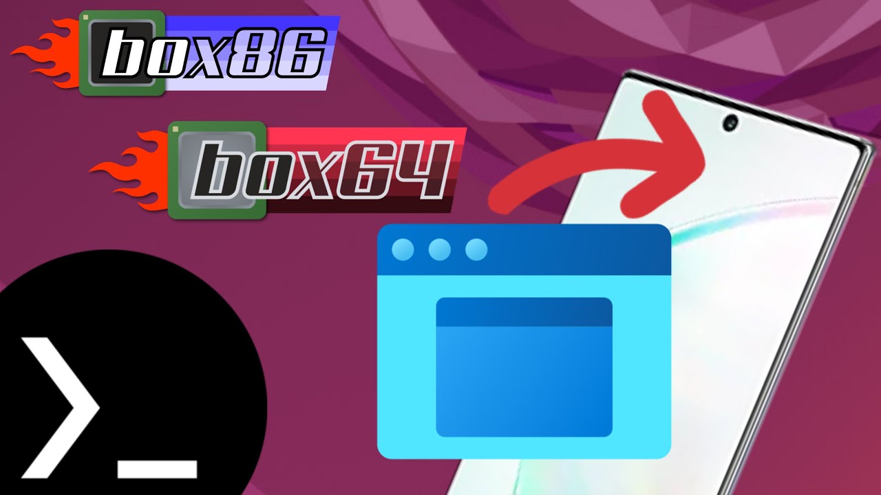 Run exe on Android phone with Box86/64 on Termux and Ubuntu on proot-distro - YouTube