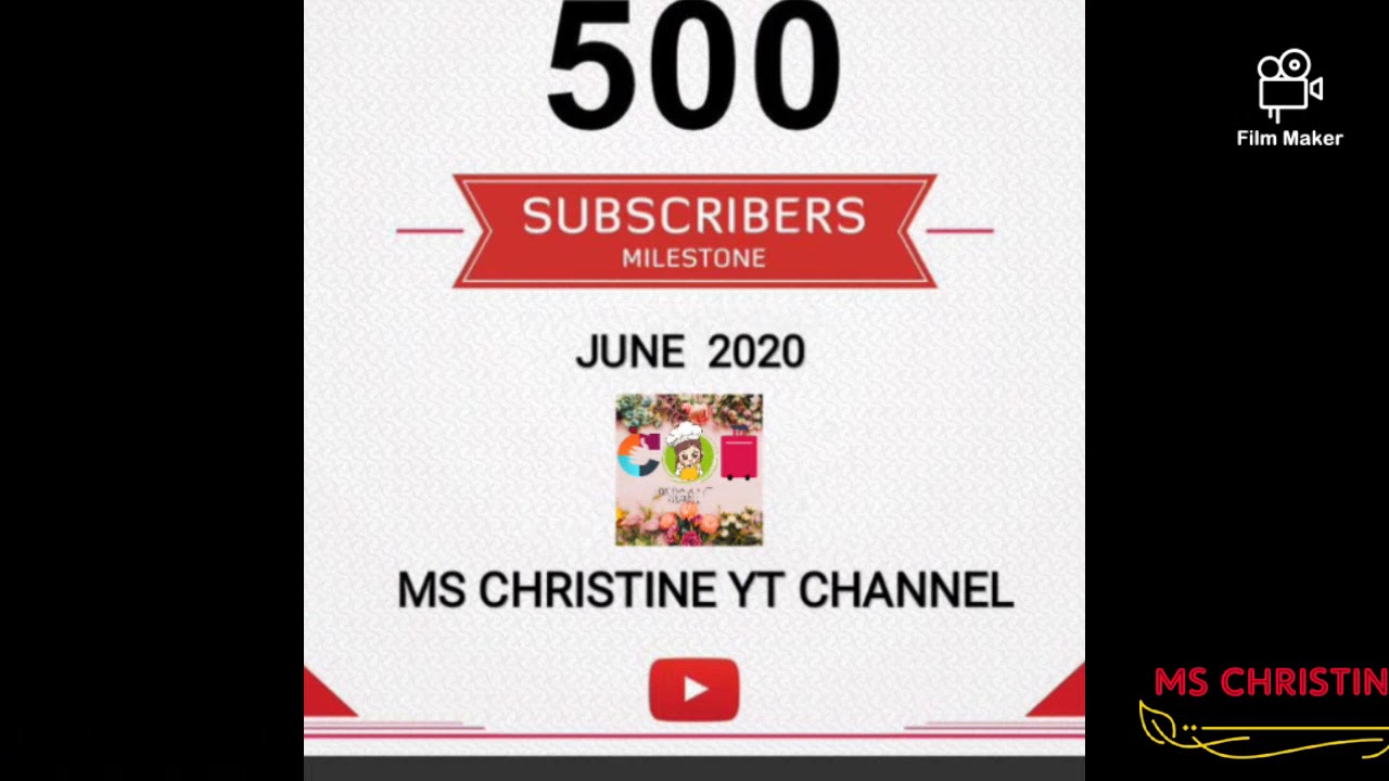 CELEBRATING 500 SUBSCRIBERS 💕 - YouTube