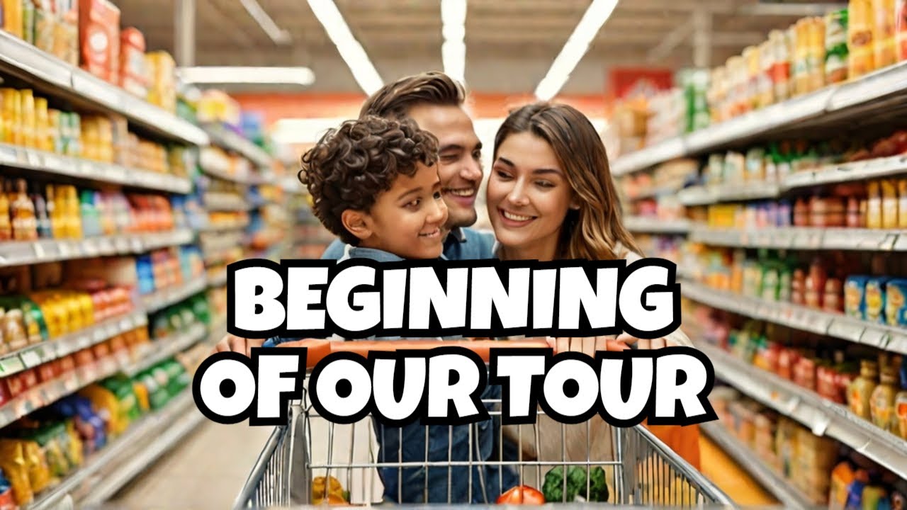 The Exciting Beginning: Our Supermarket Tour - YouTube