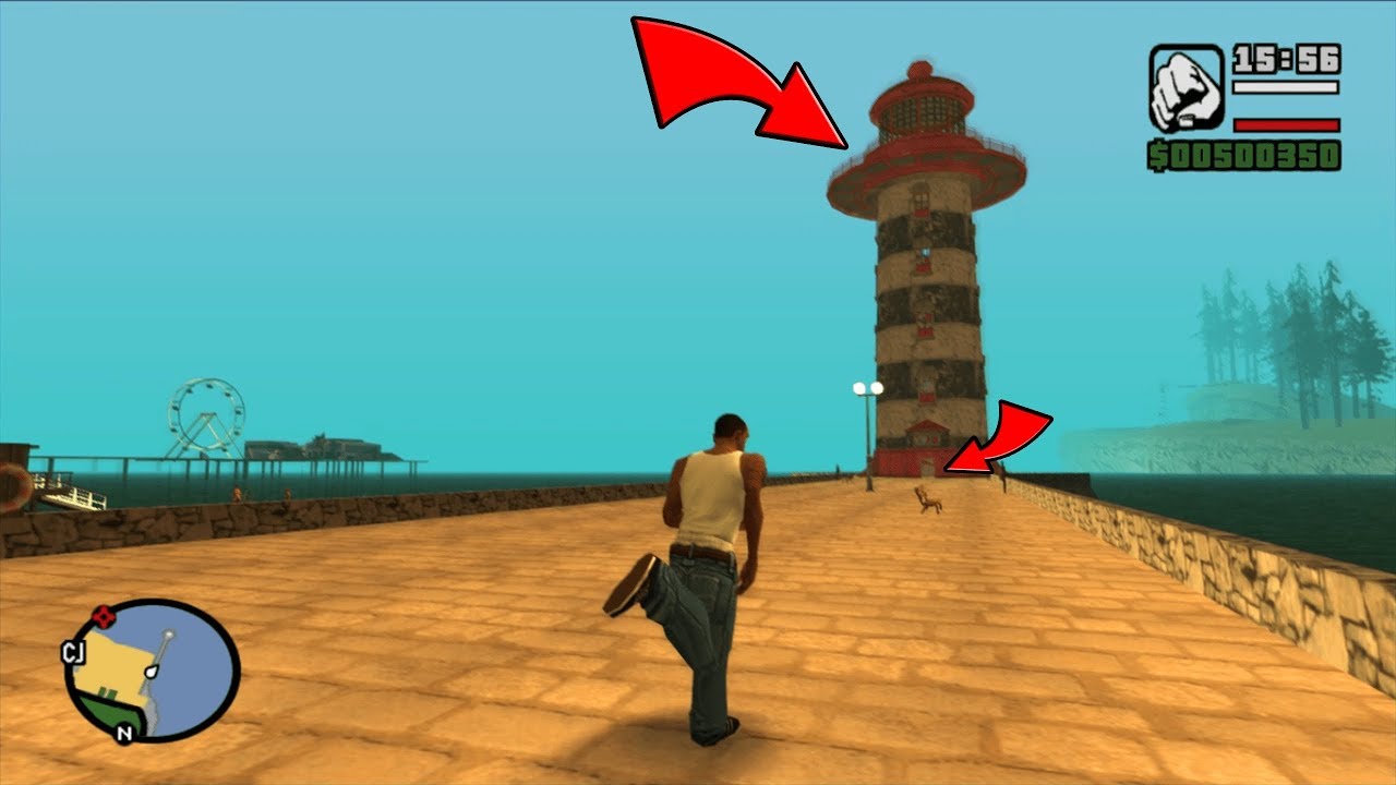 Secret Watchtower Hidden Interior in GTA San Andreas! (Secret Interior ...