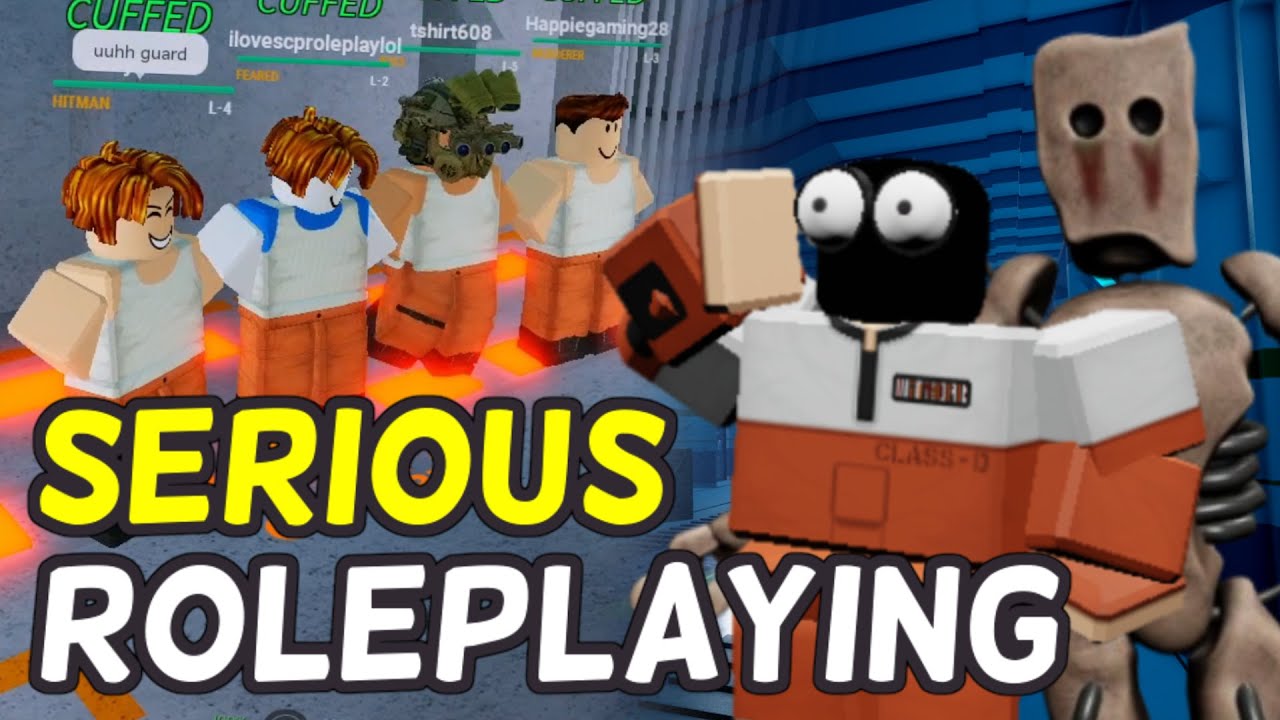 I Tried To SERIOUS ROLEPLAY in Roblox SCP... - YouTube