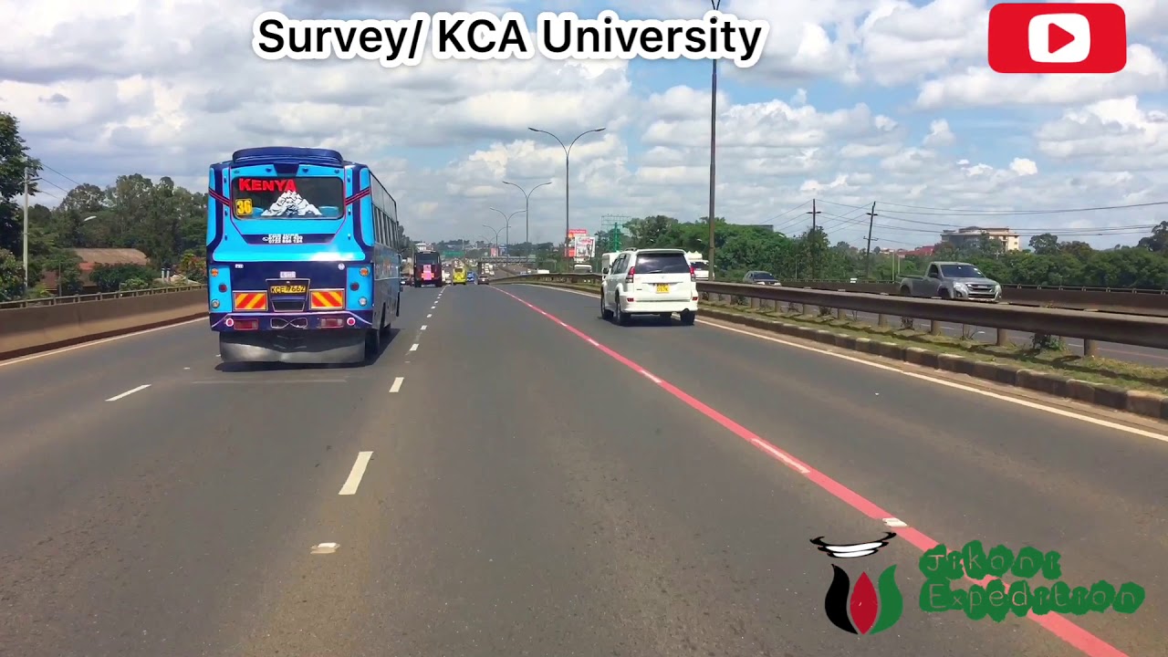 Driving on Thika Road from Pangani to Roysambu Round-about 2019!! # ...