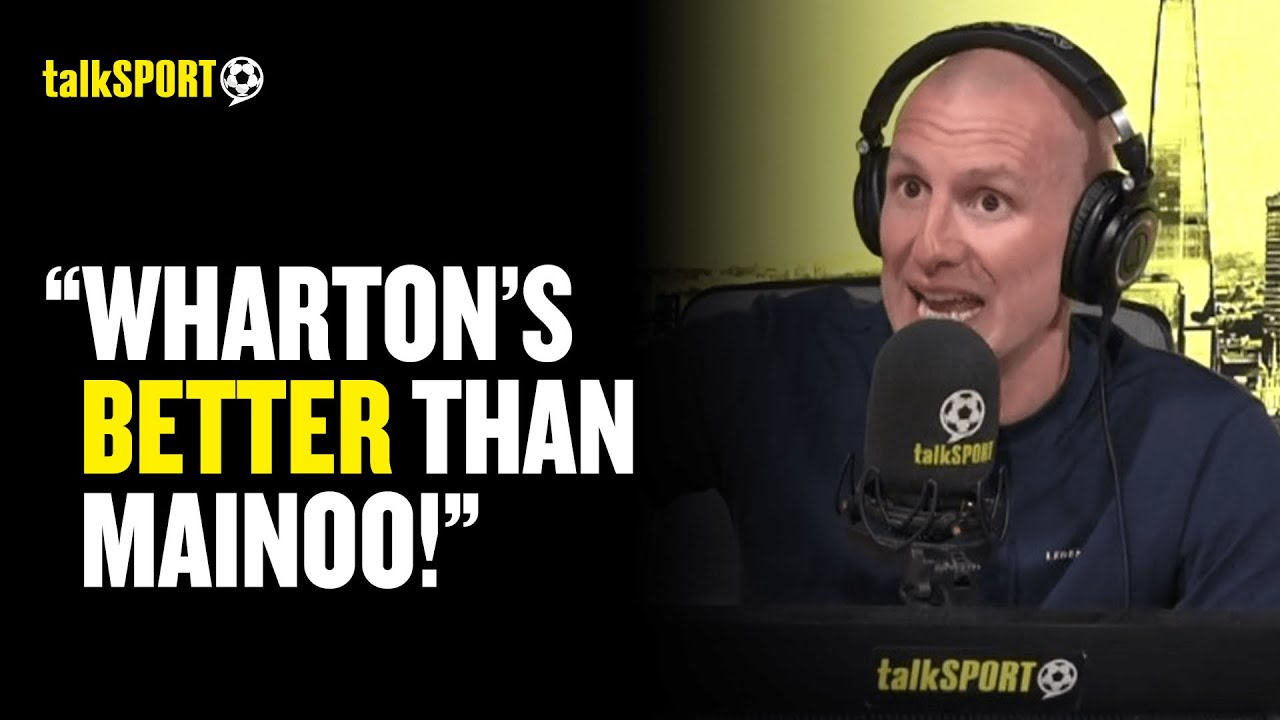 Adam Catterall INSISTS Wharton Is BETTER Than Mainoo & MUST START Ahead ...