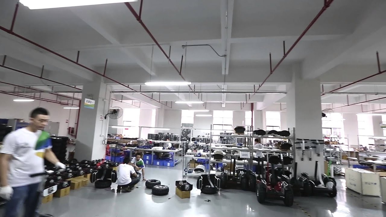 The Introduction of Segway ESWING Factory - YouTube