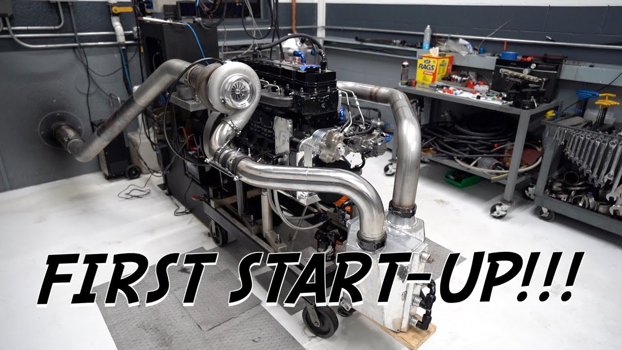 NEW CUMMINS ENGINE SETUP!!!! ENGINE DYNO TIME IS HERE!!!! - YouTube