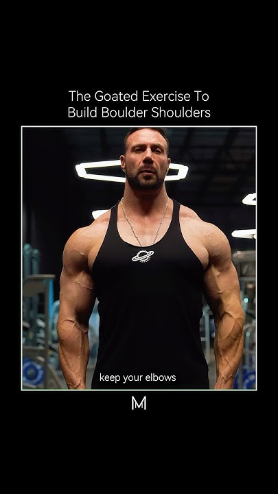 The Best Way To Build Boulder Shoulders - YouTube