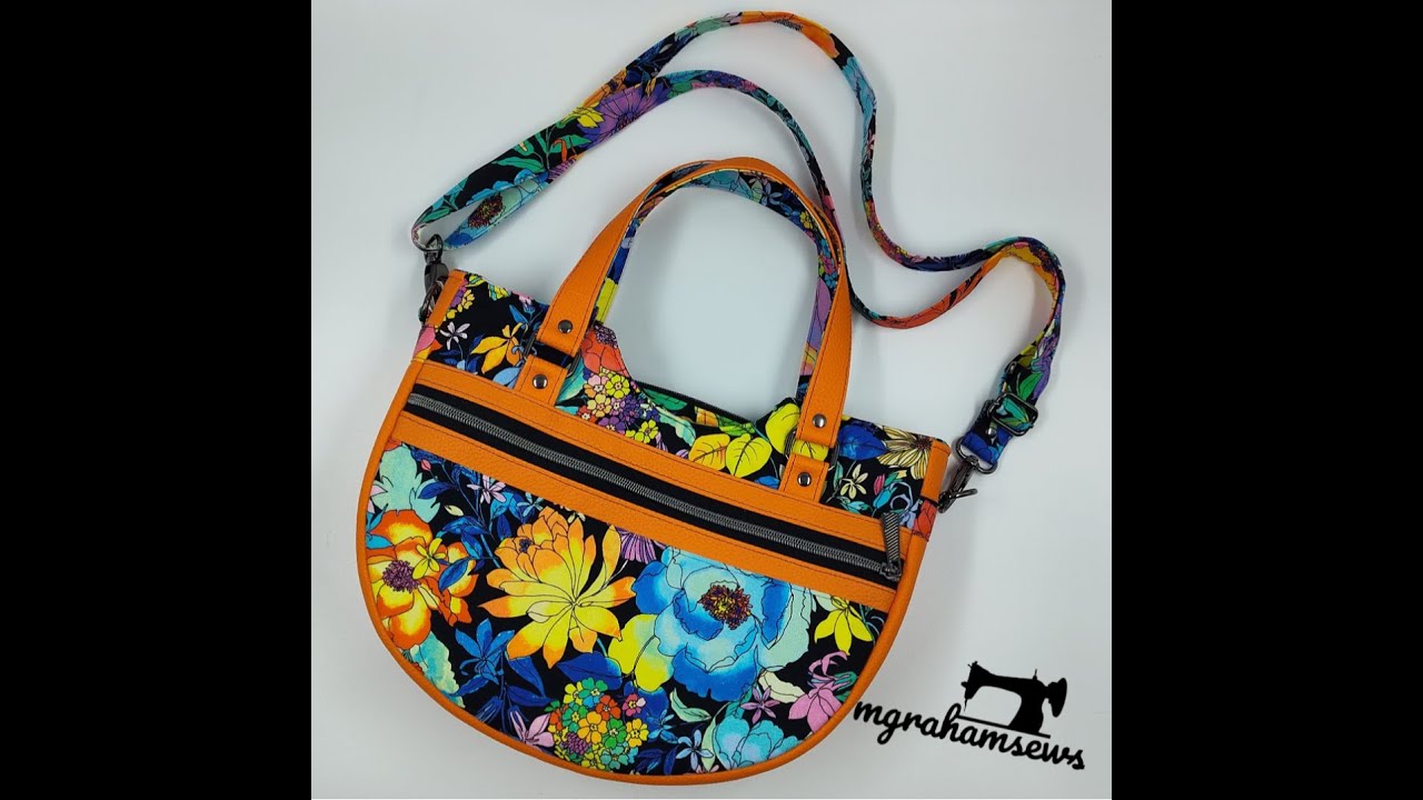 Isla Handbag by Bagstock Designs - Full Tutorial - YouTube