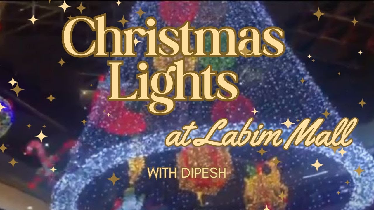 Christmas Lights at Labim Mall | Merry Christmas 2080 - YouTube