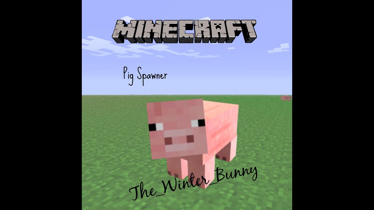 Minecraft Pig Spawner ID (1.6) - YouTube
