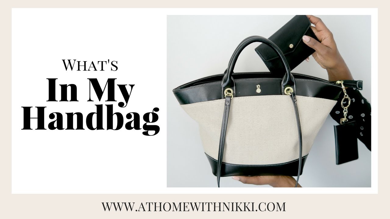 What's In My Bag | Handbag Organization - YouTube