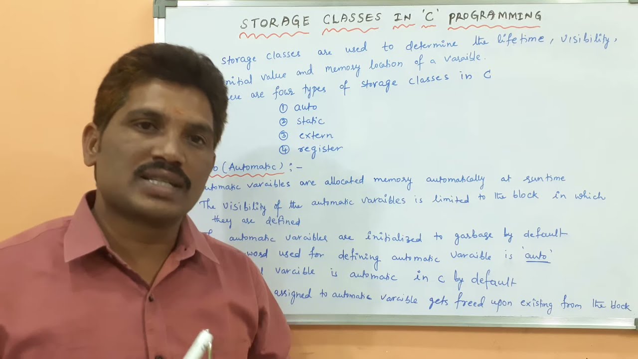 STORAGE CLASSES IN C PROGRAMMING AUTO STORAGE CLASS IN C PROGRAMMING STORAGE CLASSES IN C PROGRAMMING AUTO STORAGE CLASS IN C PROGRAMMING
