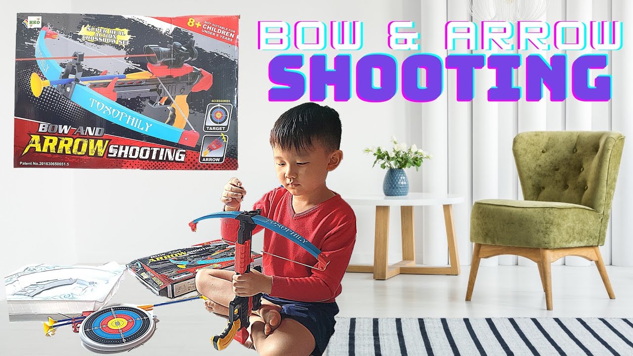 Bow And Arrow Shooting | Archery Game | Mainan Panahan - YouTube